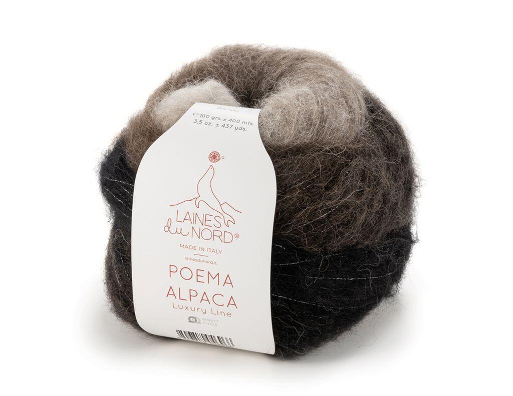 Laines du Nord Poema Alpaca 100g - Feines, weiches